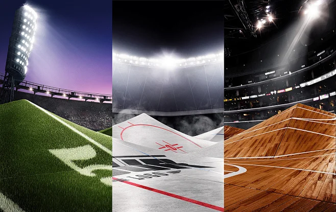 Abstract Sport Fields Backdrops : Abstract Fields are 3 scenes for ...