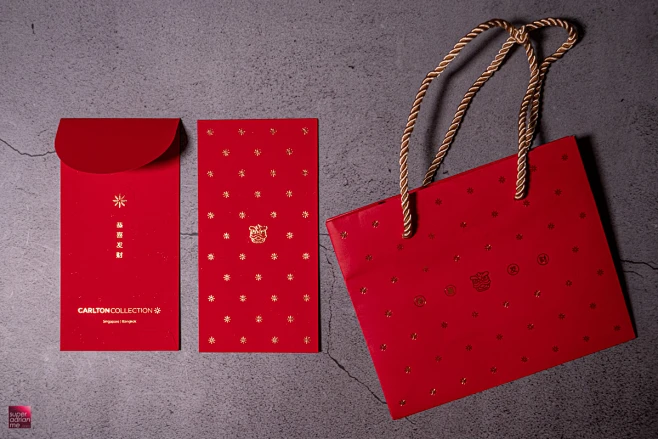 Carlton Hotel Singapore Ang Bao Red Packet Designs CNY Chinese new year ...