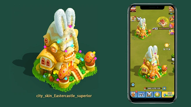 Easter castle 欧美卡通-花瓣网