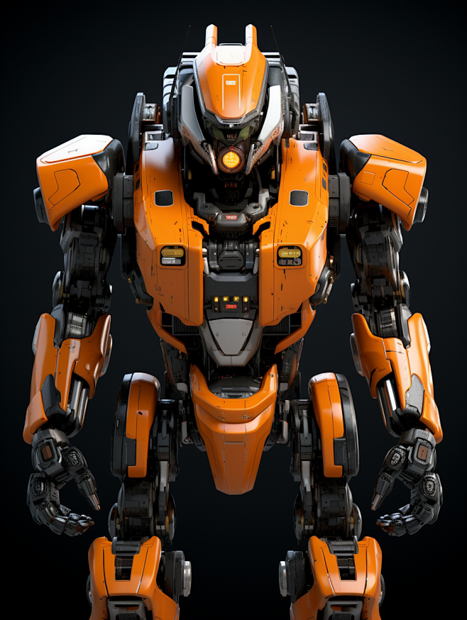 onesheep11_Gaoda_concept_art_sharp_eyes_neon_eyes_complex_mecha ...