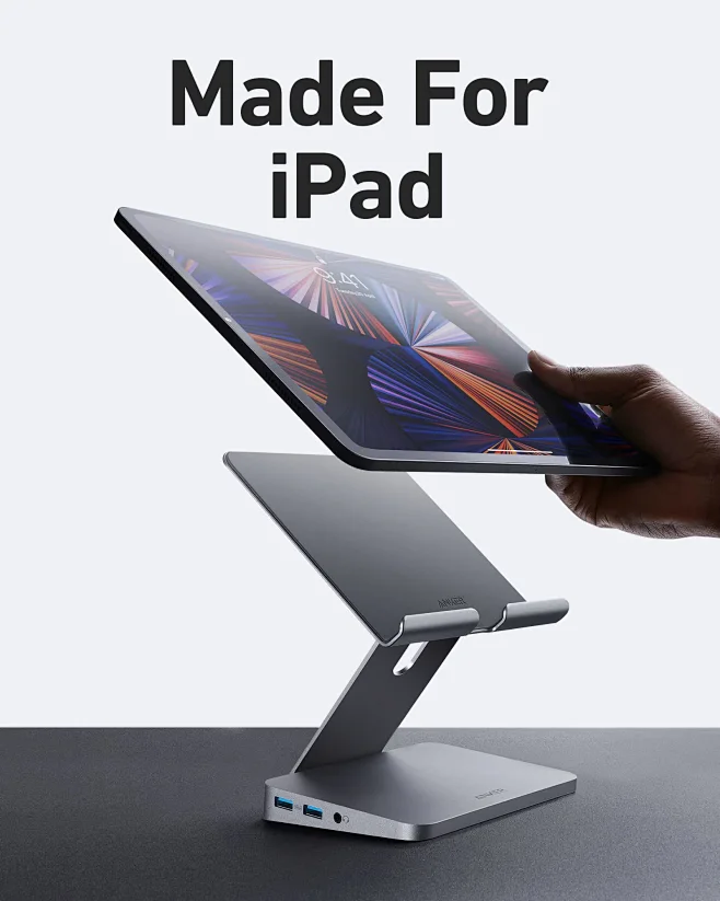 Amazon.com: Anker , 551 USB-C Hub (8-in-1), with Foldable Tablet Stand ...