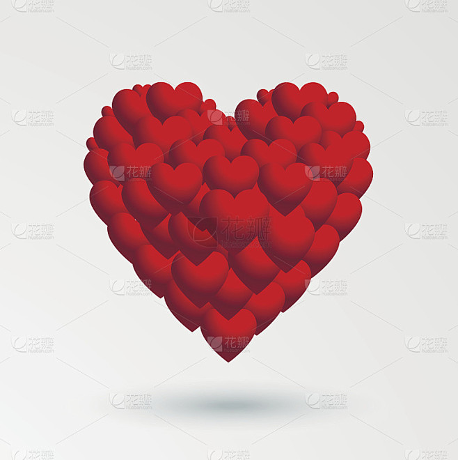 红色的心