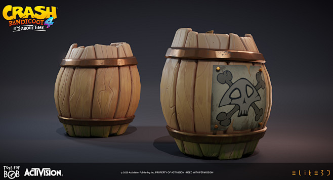 {游戏系列} 美国 Crash 4（场景，角色，UI）