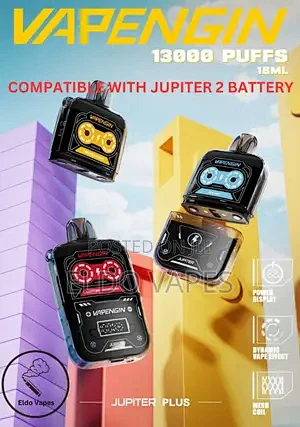 Photo - Vapengin Jupiter Plus Replacement POD 13000 Puffs (ONLY POD)-花瓣网
