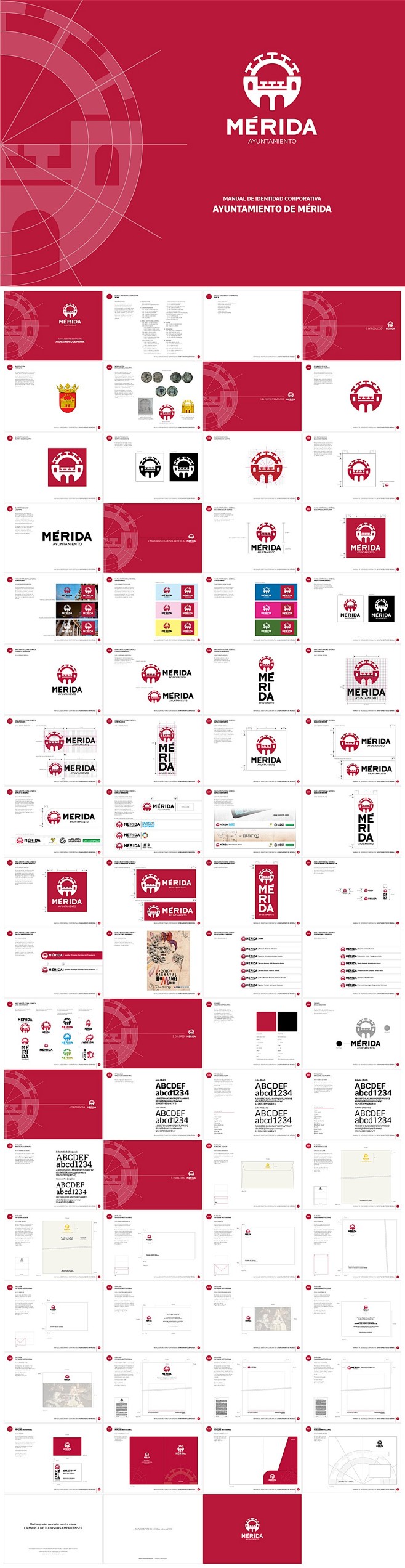 西班牙MÉRIDA梅里达城市VI手册