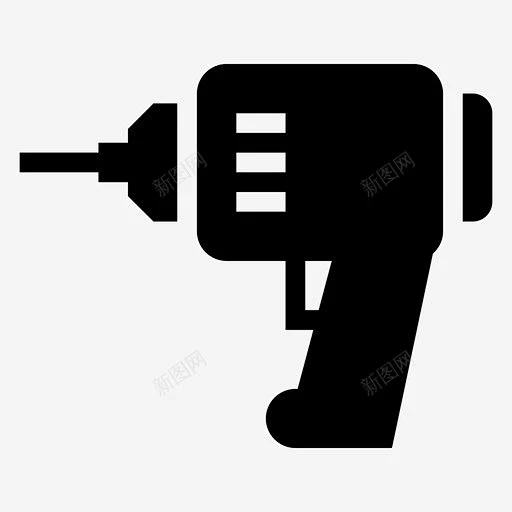 工人钻头钻工图标 UI图标 设计图片 免费下载 页面网页 平面电商 创意素材-花瓣网