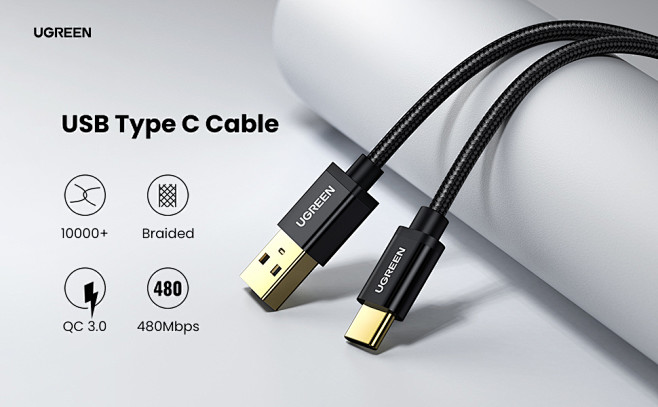 usb c cable 2 pack