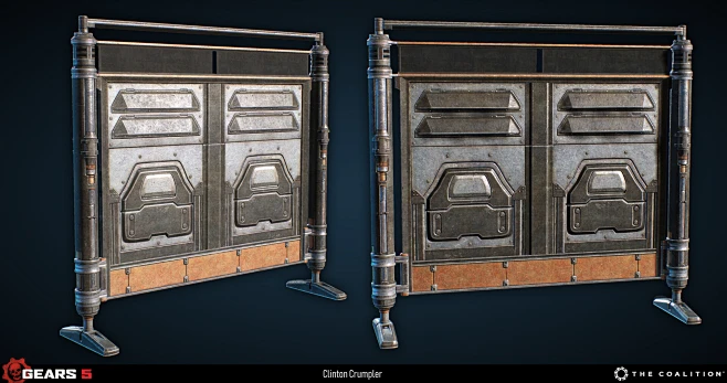 Gears of War 5: Props, Clinton Crumpler : Gears of War 5: Props A ...