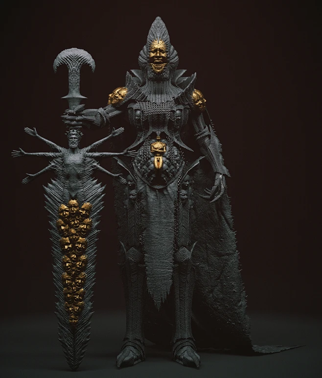 My personal concept " Zurgug " WIP-花瓣网