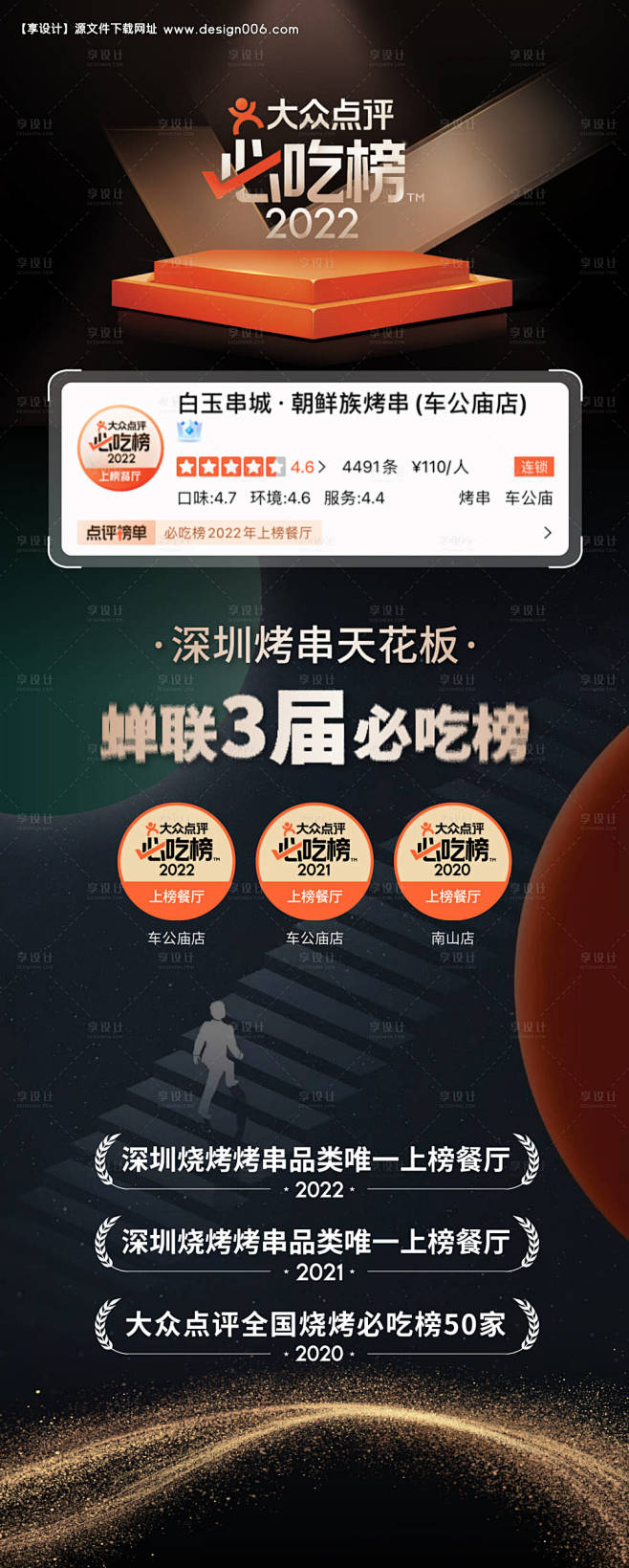 餐饮必吃榜长图--源文件下载