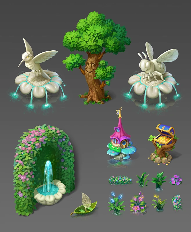 Game Objects-花瓣网