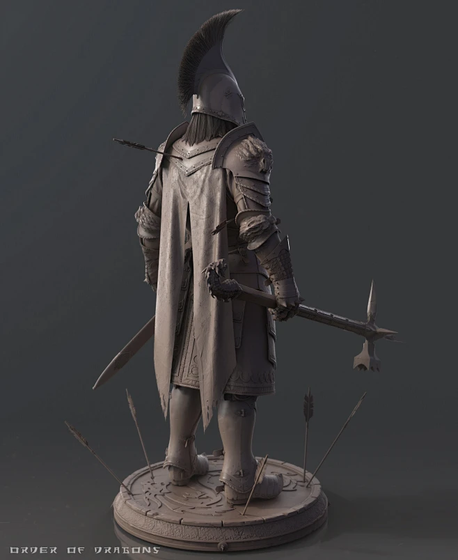 Hi-poly model-花瓣网