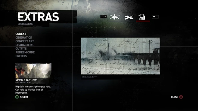 TOMB.RAIDER.UI + IDENTITY DESIGN // : Tomb Raider User Interface and ...