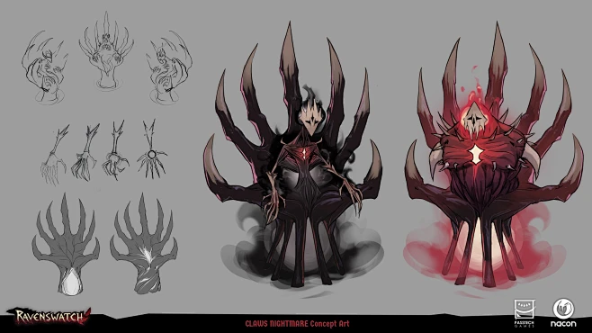 Enemies Concept Art - Ravenswatch-花瓣网