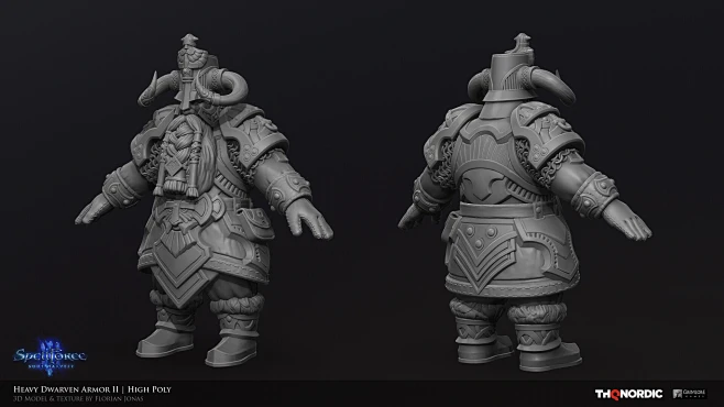 SF3 Soul Harvest Medium Dwarven Armor 2, Florian Jonas : _Concept by ...