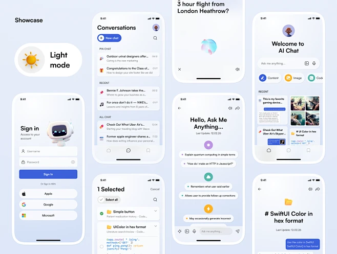 Ai Chatbot UI Kit — Figma Resources on UI8-花瓣网