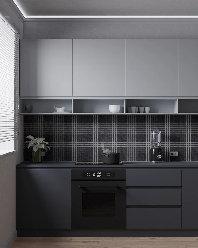 CGI kitchen!-花瓣网