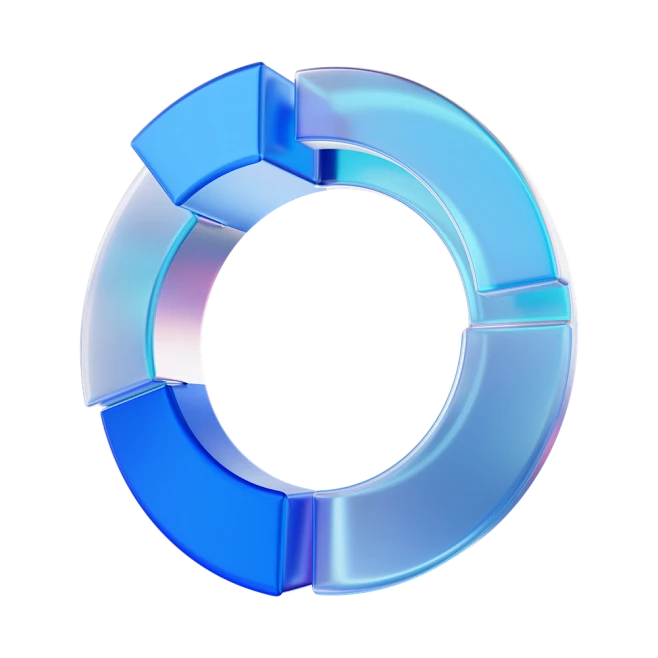 Donut Chart 3D Icon - Free Download Business 3D Icons | IconScout-花瓣网