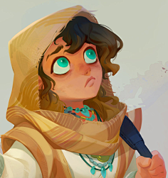 欧美画风-花瓣网|陪你做生活的设计师 | rls by Joy Zhou on ArtStation.