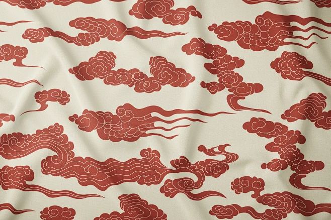 antique illustration Asian clouds Chinese art chinese clouds cloud ...