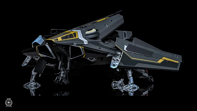 STAR CITIZEN THE HAWK BY ANVIL AEROSPACE图片_【场景】工业图片素材-花瓣网