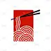 red rectangle noodle logo素材-花瓣网