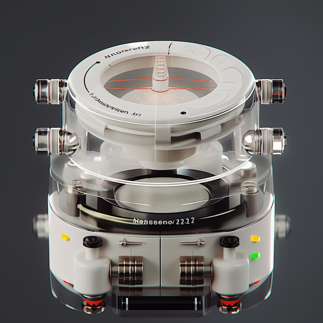 Mechanical device for stage base, front view product image, transparent ...
