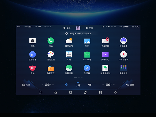 Car UI icon ui 设计