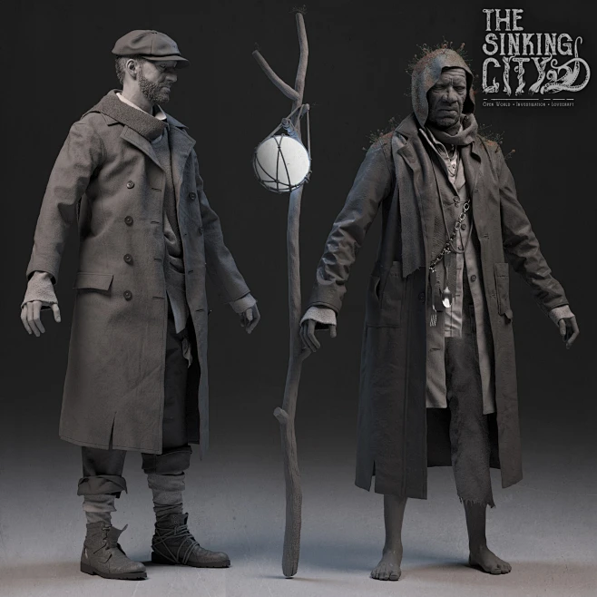 Man clothing (worn) - The Sinking City, Yura Sholudchenko : Man ...