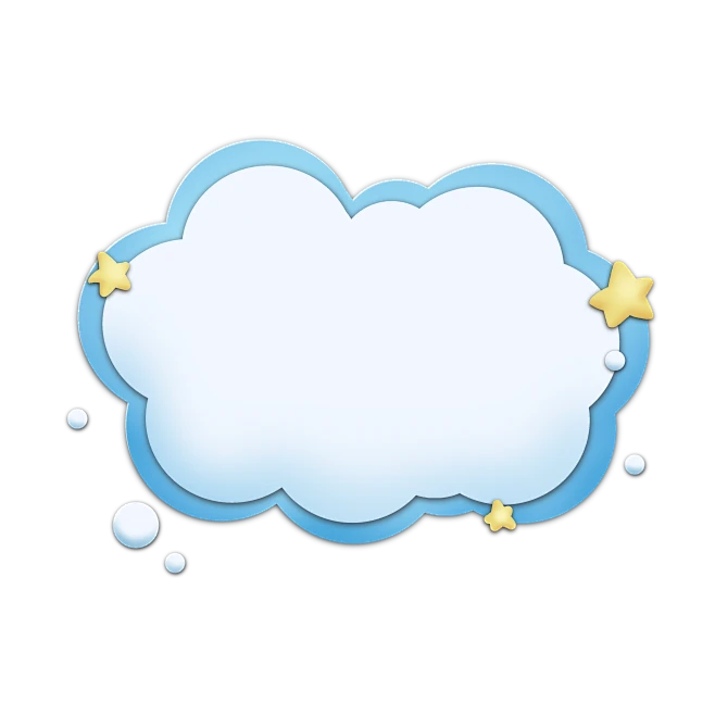 云朵边框-花瓣网