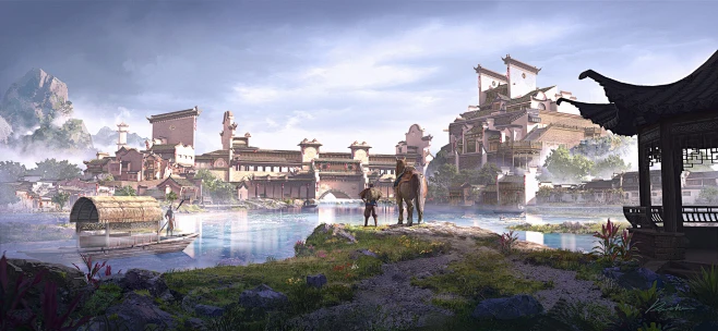 ArtStation - 一枚测试, Da-shu-花瓣网