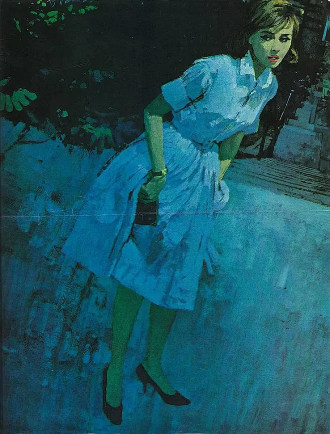 Bernie Fuchs 作品集-花瓣网