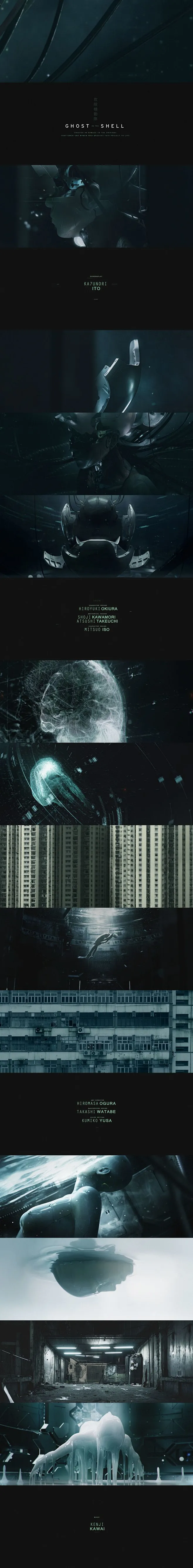 PROJECT 2501 : HOMAGE TO GHOST IN THE SHELL Part 1: Storyboard Ideas ...