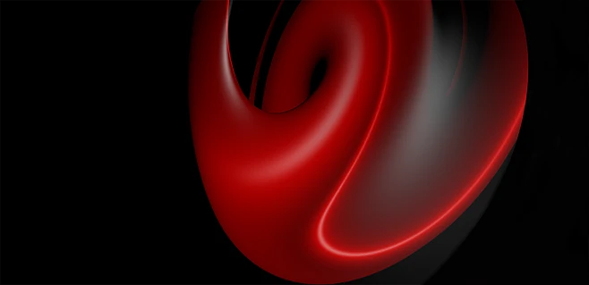 Red Scapes 7, by Jim Keaton ©Structured Art 2021, Gardner Keaton Inc.-花瓣网