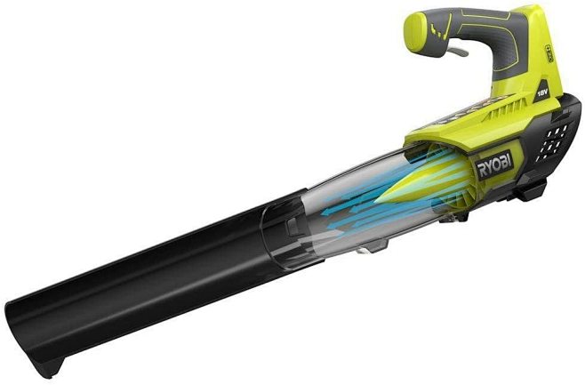 Amazon.com: Ryobi P2108A ONE+ 100 mph 280 CFM 18 伏锂离子无绳喷气风扇鼓风机 - 不含电池和 ...