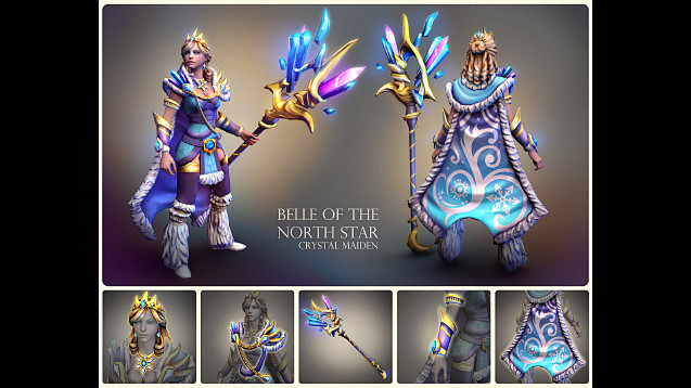 DotA2经典套装拾遗 冰女尽显华贵 蓝胖化身乌龟 -178Dota2官网合作主题站