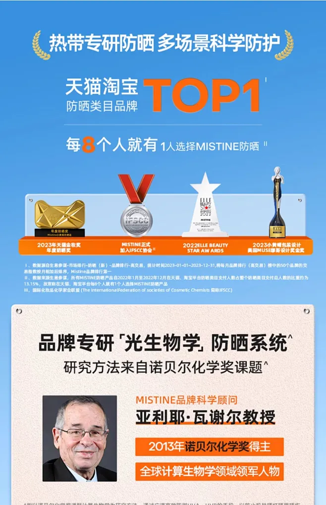 【店播专属】Mistine防晒霜喷雾身体防紫外线男女蜜丝婷泰版3支装-tmall.com天猫-花瓣网