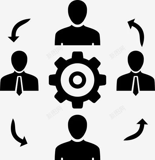 等级组织结构图标 平面电商 创意素材-花瓣网