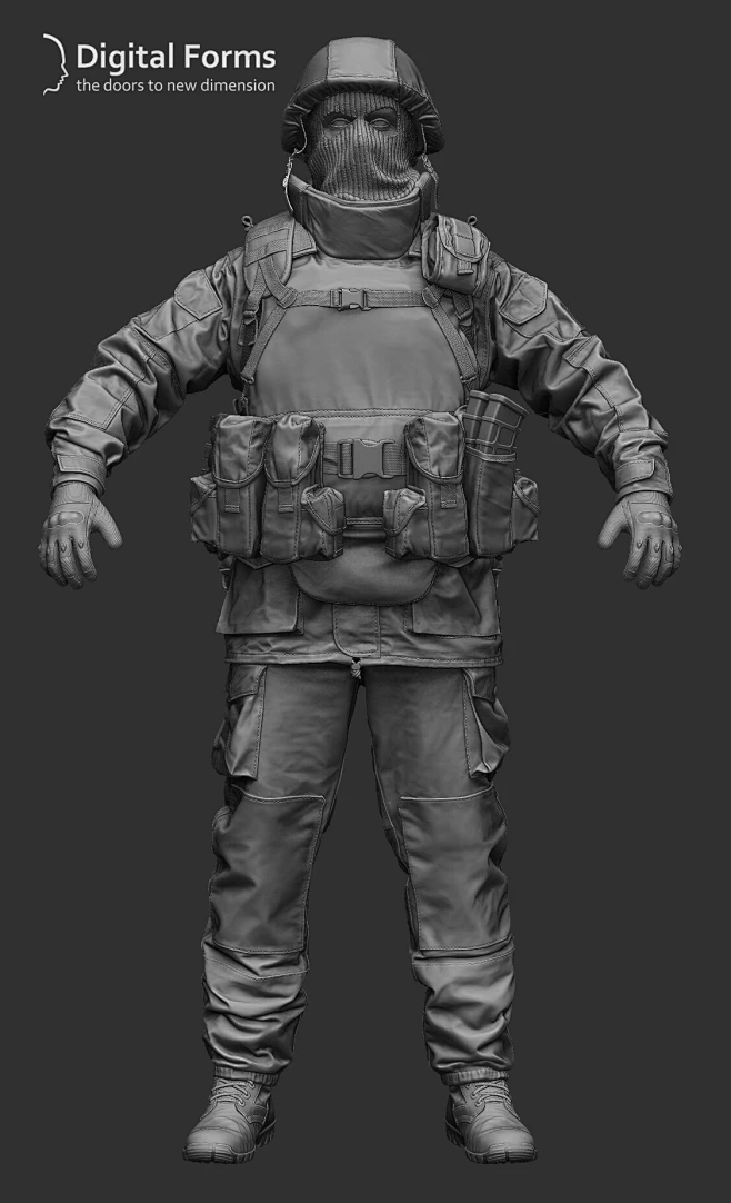Russian soldier-花瓣网