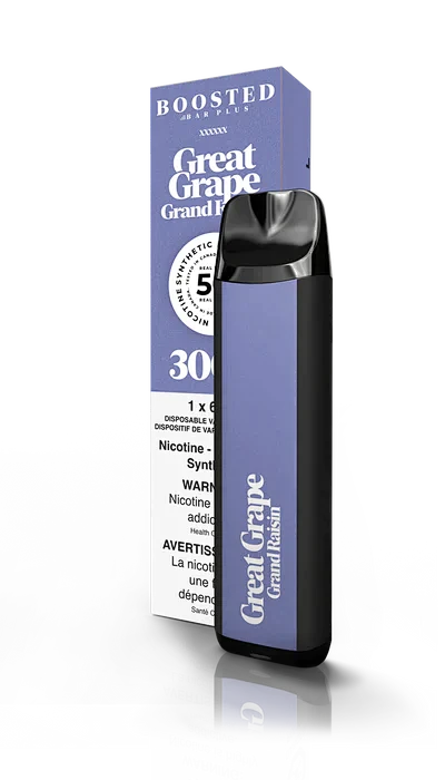 BOOSTED BAR PLUS S50 - Great Grape - Clutch Vape-花瓣网