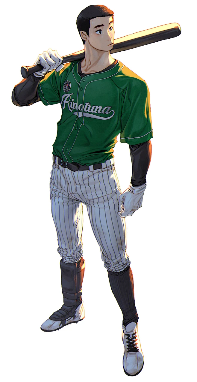 Baseball boy-花瓣网