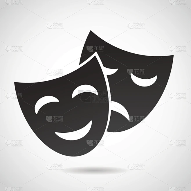 面具,计算机图标,喜剧面具,戏剧表演,演员,夜生活,喜剧演员,表演艺术活动,表演素材-花瓣网