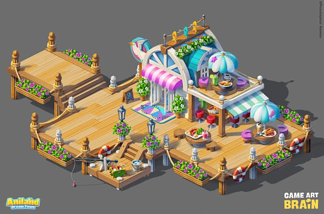 Aniland (Casual Game) Structures-花瓣网