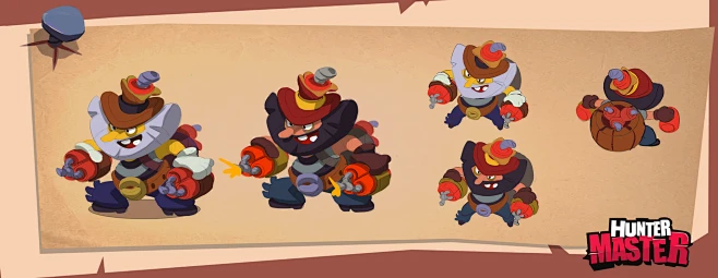 hunter master-花瓣网