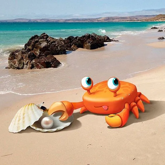 Did you know that pearls are crabs' best friends? Trying to get a pearl ...
