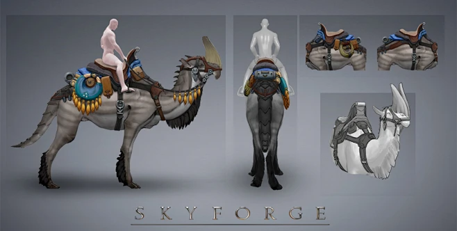 weapon concept, Dmitry Cherevatenko : For project Skyforge-花瓣网