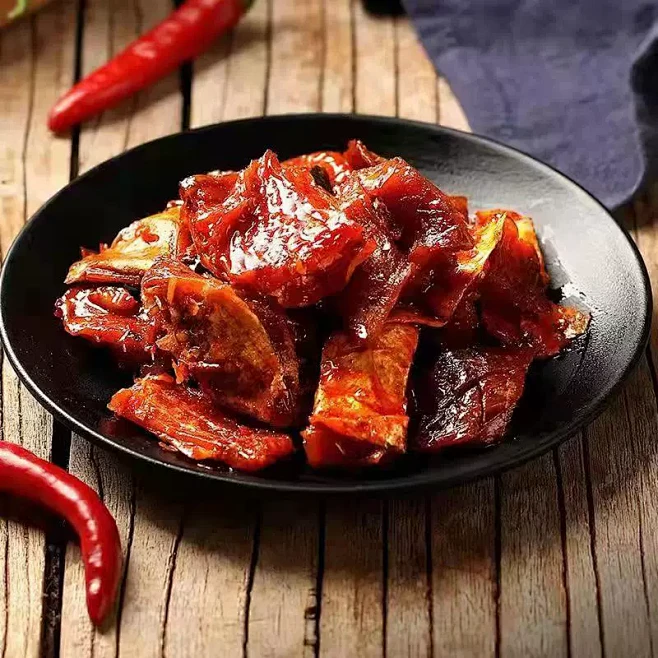 洞庭哥香辣鱼排26g*40包湖南特产即食下饭麻辣小吃零食鱼块鱼尾-tmall.com天猫-花瓣网