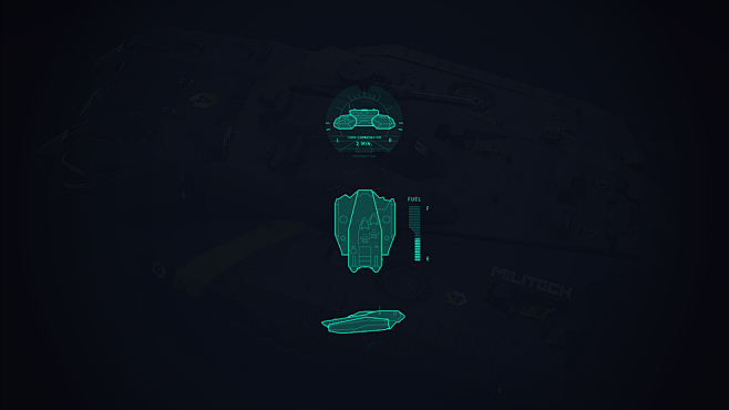 art crosshair Cyberpunk cyberpunk 2077 FUI game HUD Interface scanner UI