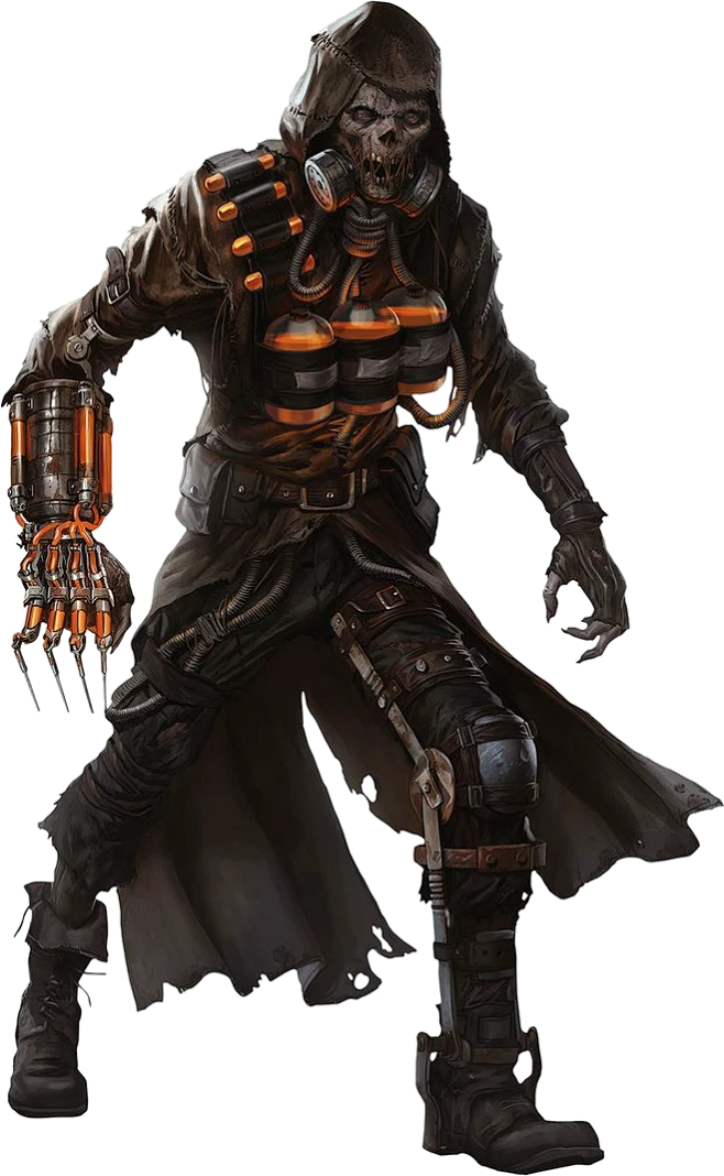 This may contain: a character from the video game overwatching with his ...