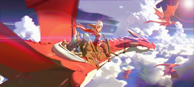 Dragon Migration-花瓣网